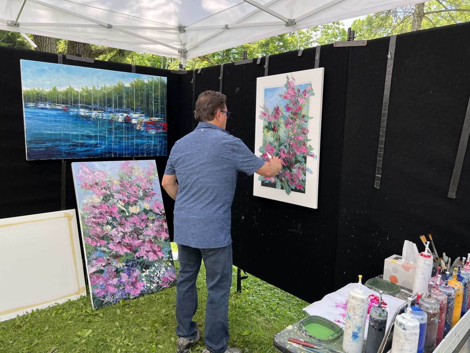 Art by the Falls Review - Chagrin Falls, Ohio